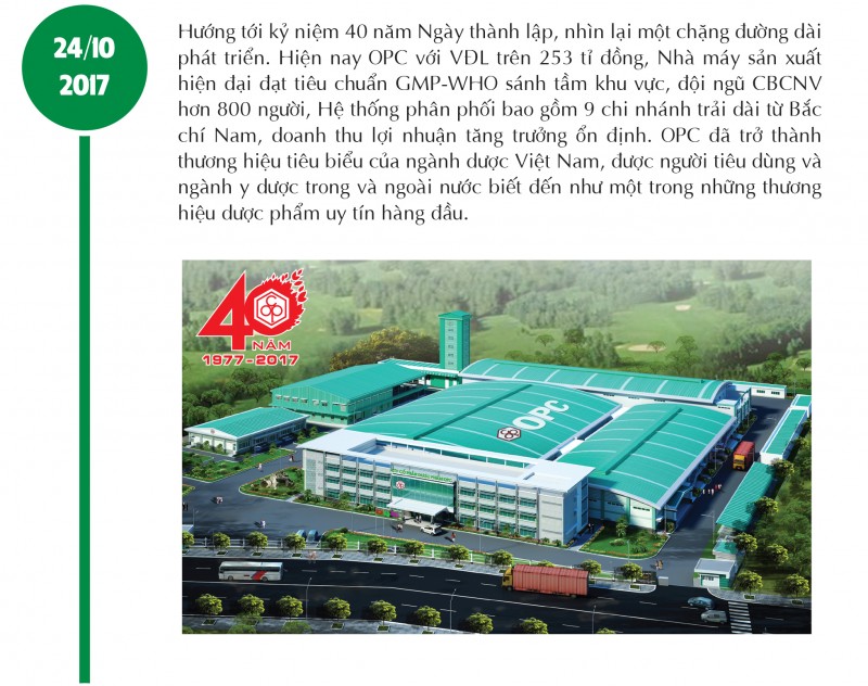 CÔNG TY CỔ PHẦN DƯỢC PHẨM OPC | Hậu Cần Thăng Long